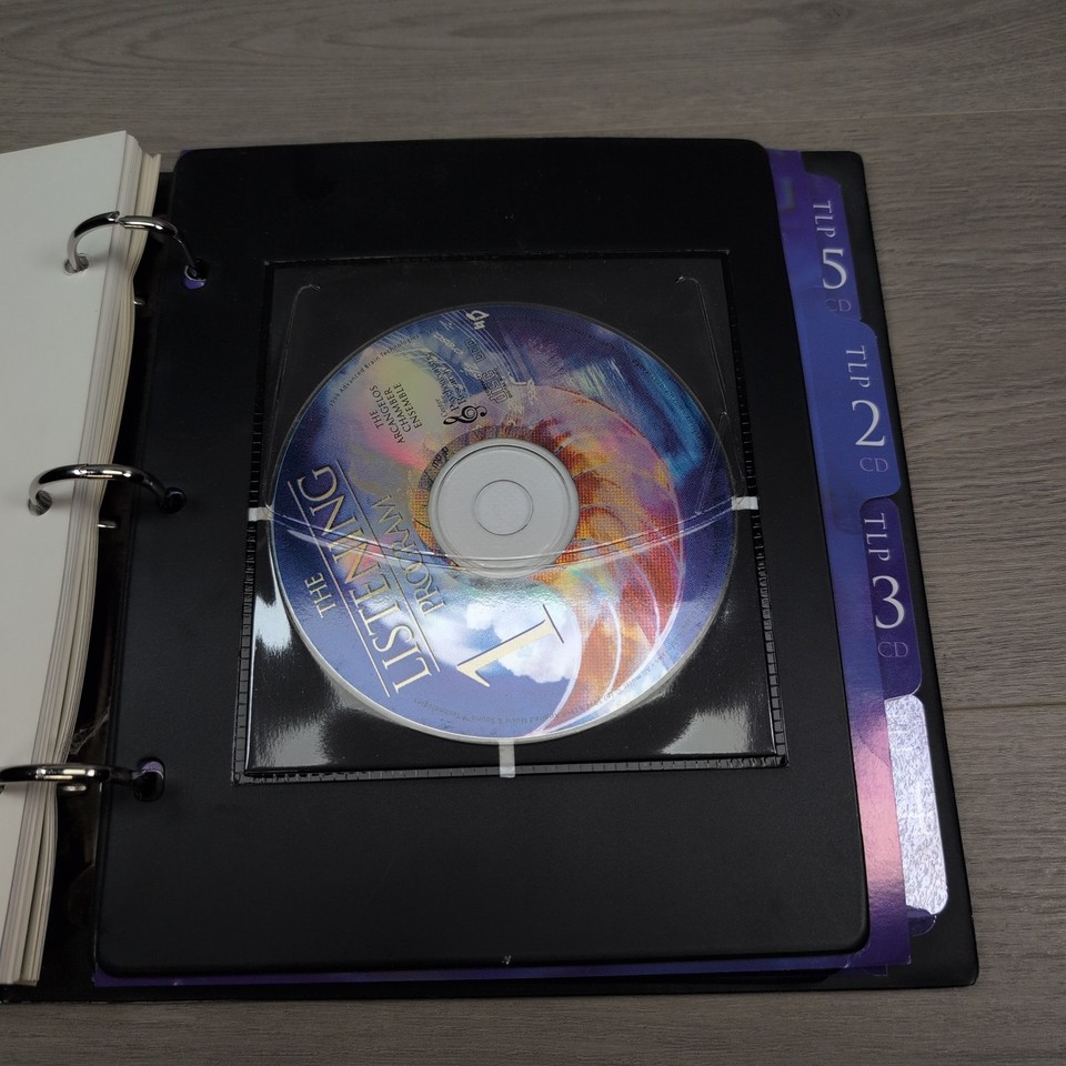 THE LISTENING PROGRAM 8-CD W/GUIDEBOOK AND JOURNAL 1999 *No Sampler CD ...