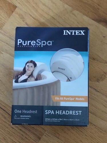 PureSpa Head Rest Hot Tub Intex Pillow Spa Inflatable Pool Cushion New ...