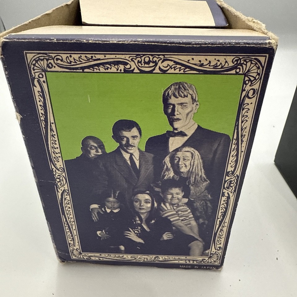 Vtg 1964 Poynter The Addams Family The Thing Coin Bank with Original ...