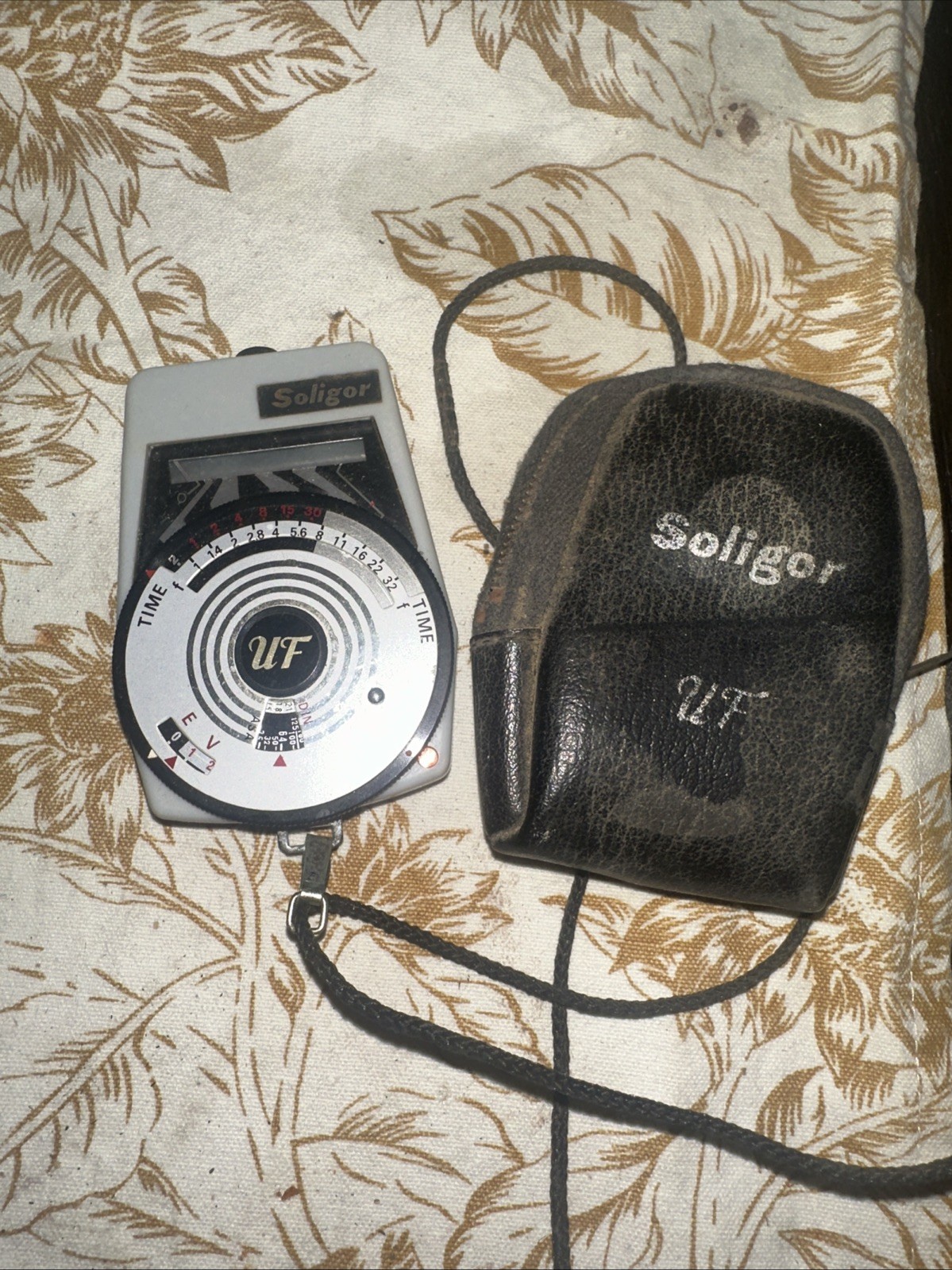 Vintage Camera Soligor Light meter with case | eBay