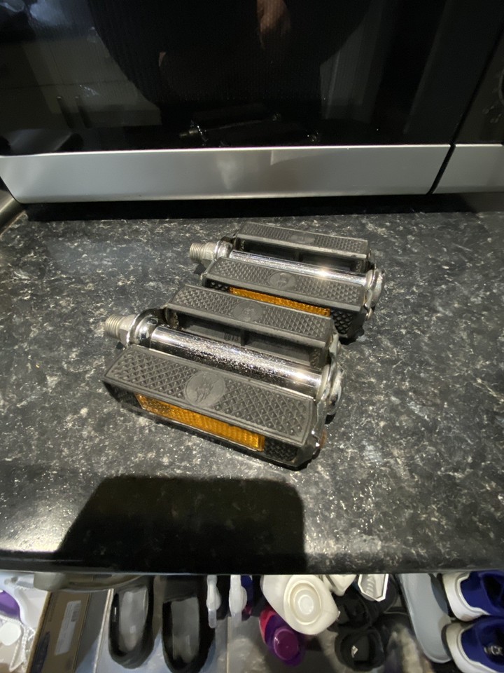 Vintage Raleigh Chopper Mk2 Grifter Original Block Pedals With ...