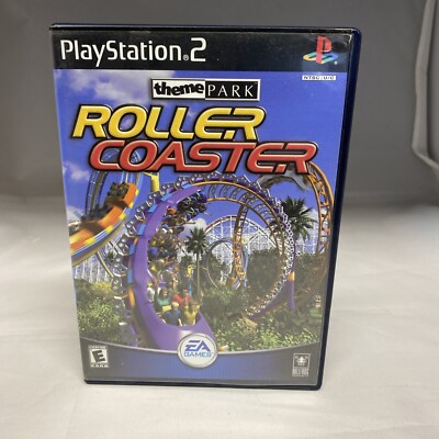 Theme Park Roller Coaster (Sony PlayStation 2, 2000) PS2 CIB ...