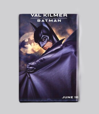 BATMAN FOREVER / VAL KILMER - 2" x 3" MOVIE POSTER MAGNET (dc 1995 ...