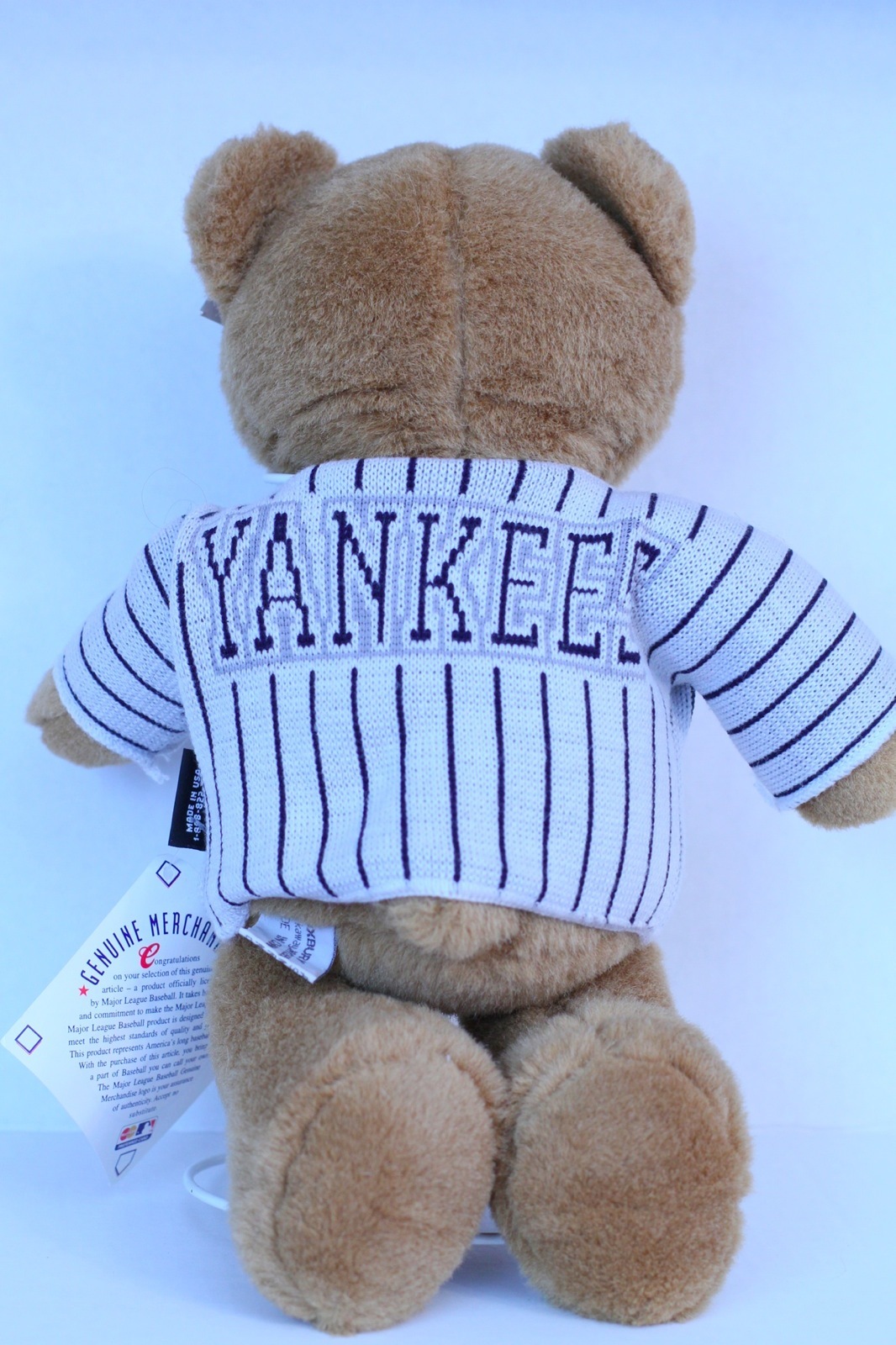 New York Yankees 13" Roxbury Point 4.0 Teddy Bear in Knit Sweater NEW ...