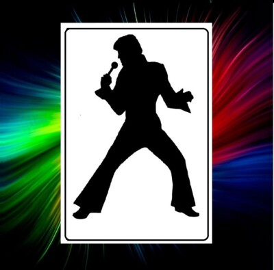 ELVIS PRESLEY AMERICAN SINGER, IMAGE, AIRBRUSH, PAINTING, TEMPLATE ...