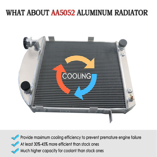 Fit 1917-1927 Ford Model T Bucket With Chevy Configuration Engine 4-Row ...