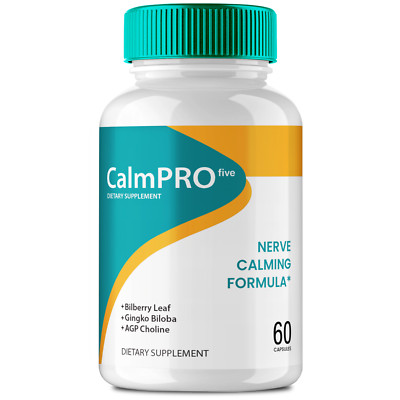 CalmPro 5 Nerve Calming Formula Supplement Calm Pro 5 Fast Ship 60 ...