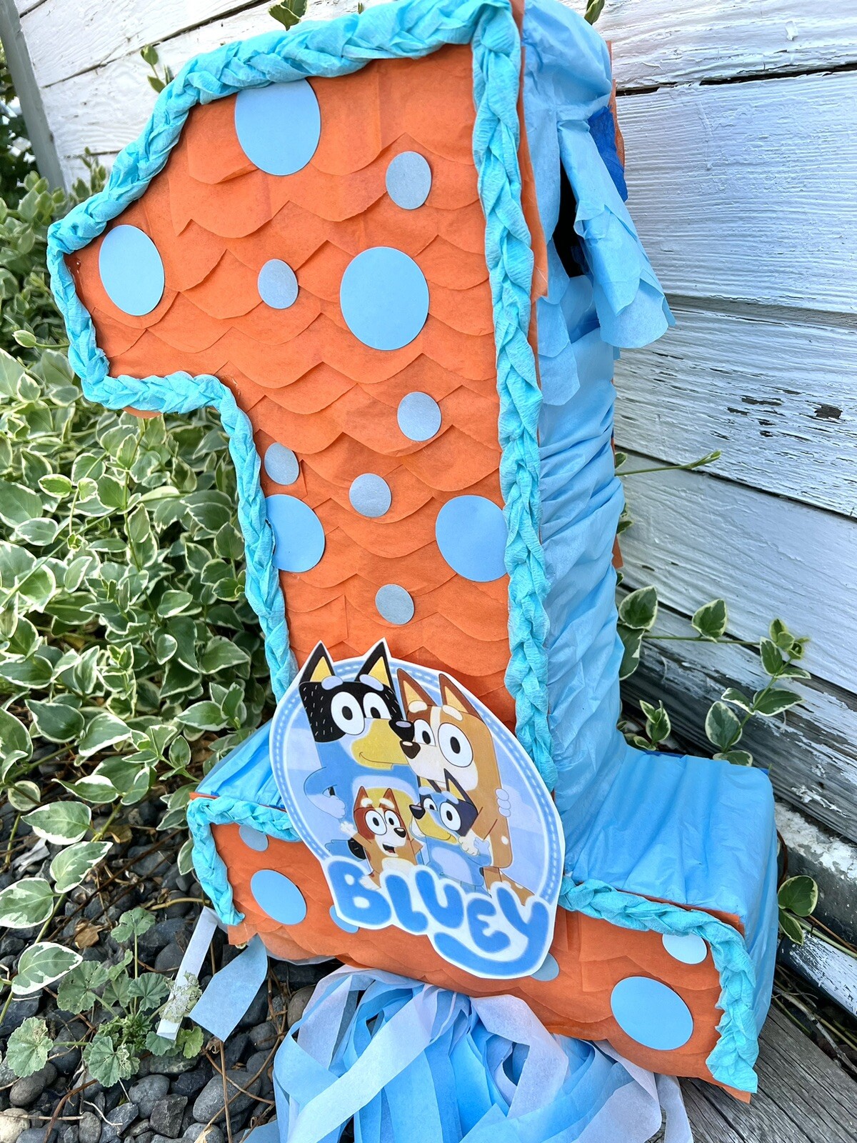 Bluey Number One Piñata Birthday Party | eBay