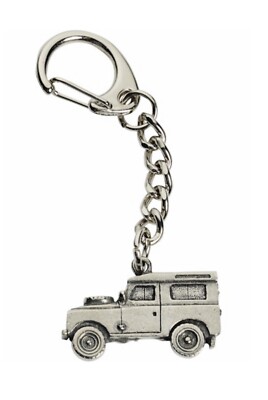 4x4 Land Rover Defender pewter keyring | eBay UK
