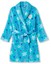 Disney Frozen Robe with Elsa Logo and snow flakes, Blue, XS, S, M, & L ...