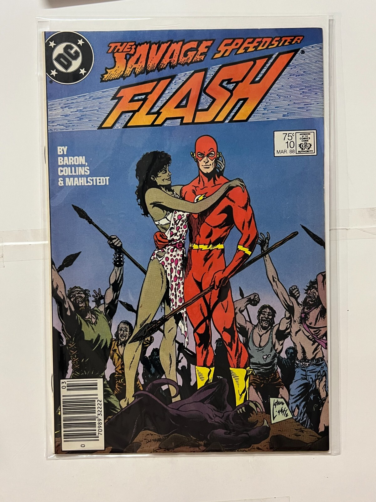 The Savage Speedster Flash, #10, DC Comic, 1988 | Combined Shipping B&B | eBay