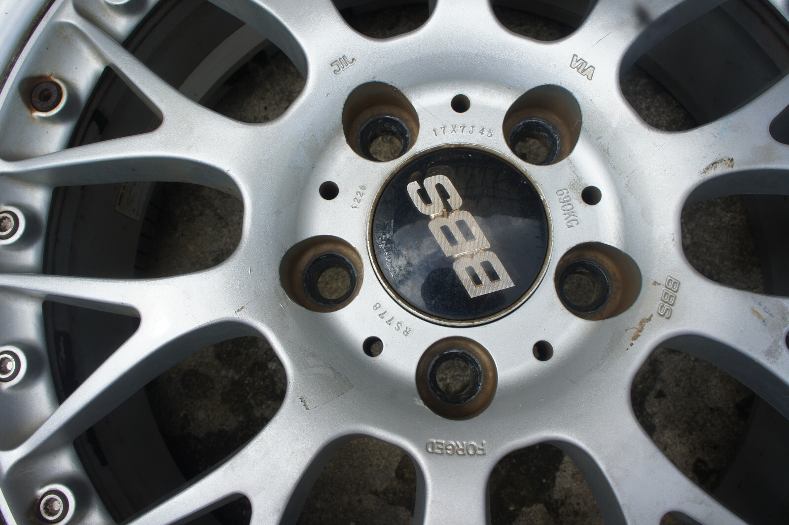 JDM 17" BBS mesh RS RS778 wheels for itr ctr dc2 240sx cl7 accord cl1 ...