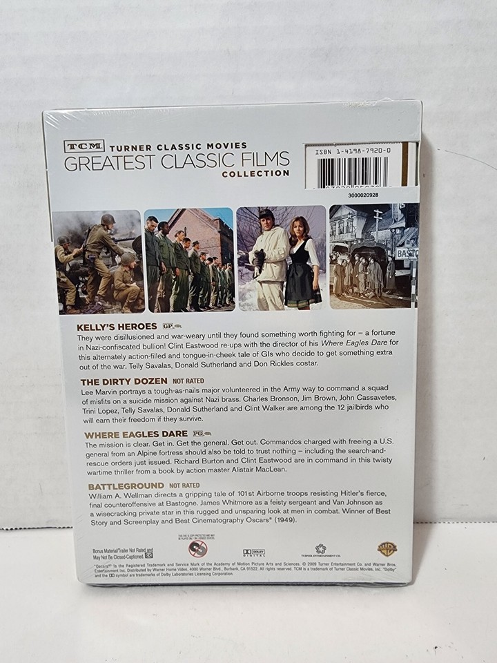 TCM Greatest Classic Films: World War II-Battlefront Europe (DVD, 2009 ...