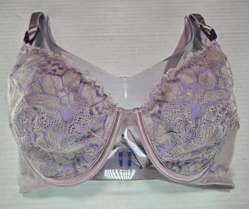 Victorias Secret Body by Victoria Violet Lace Unlined Demi Underwire ...