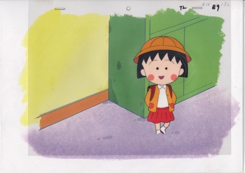 Chibi Maruko-Chan Cel Drawing Set Of 2 Envelopes Included No.ms239 | eBay