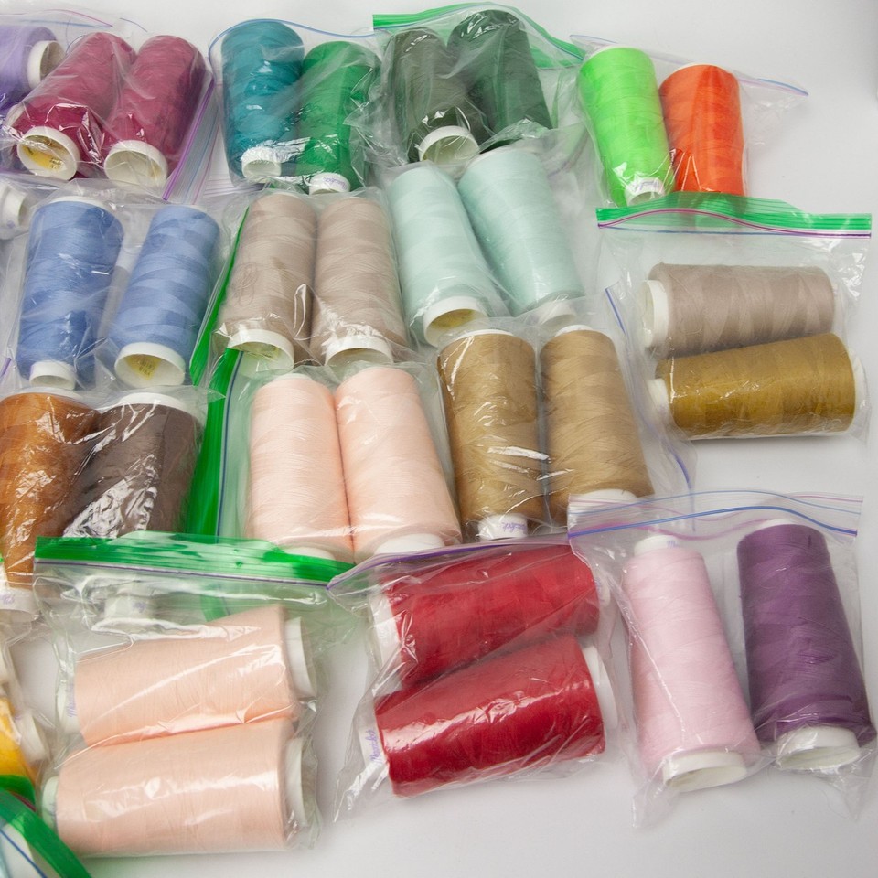 Maxi-Lock Serger Thread Bulk Lot 116 Spools 3000yd | eBay