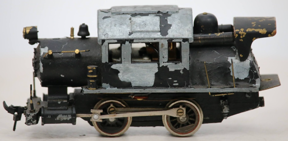 MANTUA BRASS HO SCALE CAMELBACK STEAM LOCOMOTIVE Early Brass Import ...
