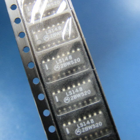 MOT/ONSEMI SN74LS148DR2 Qty of 100 per Lot IC 74LS148 ENCODER SO16 SM ...