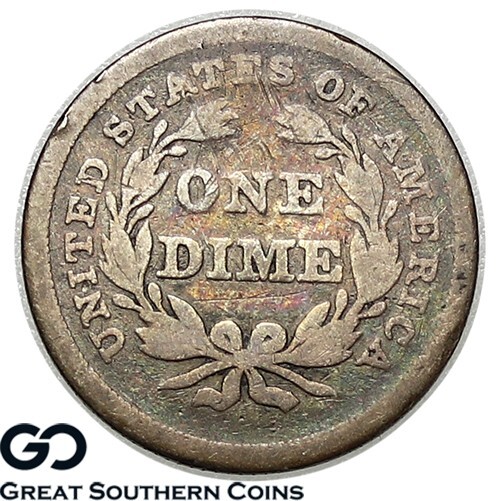 1839 Seated Liberty Dime, Collector Type Coin | eBay