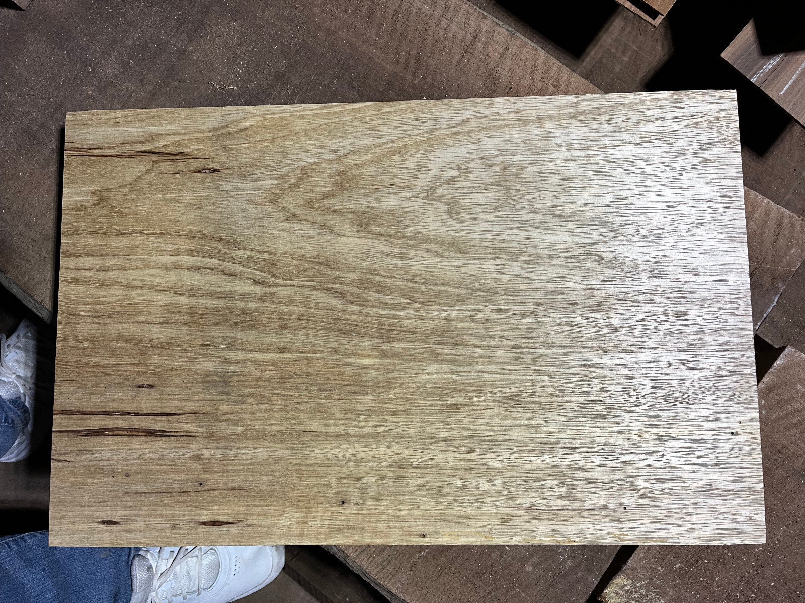 1 piece Black Limba Korina 21.2”X 13.5”x1.77”Kiln Dry One Piece body ...