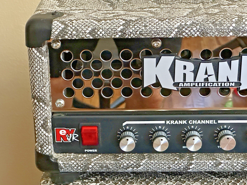 Krank Rev Jr 20W Full Stack Guitar Amplifier - Snake Skin Color - EXCELLENT COND | eBay