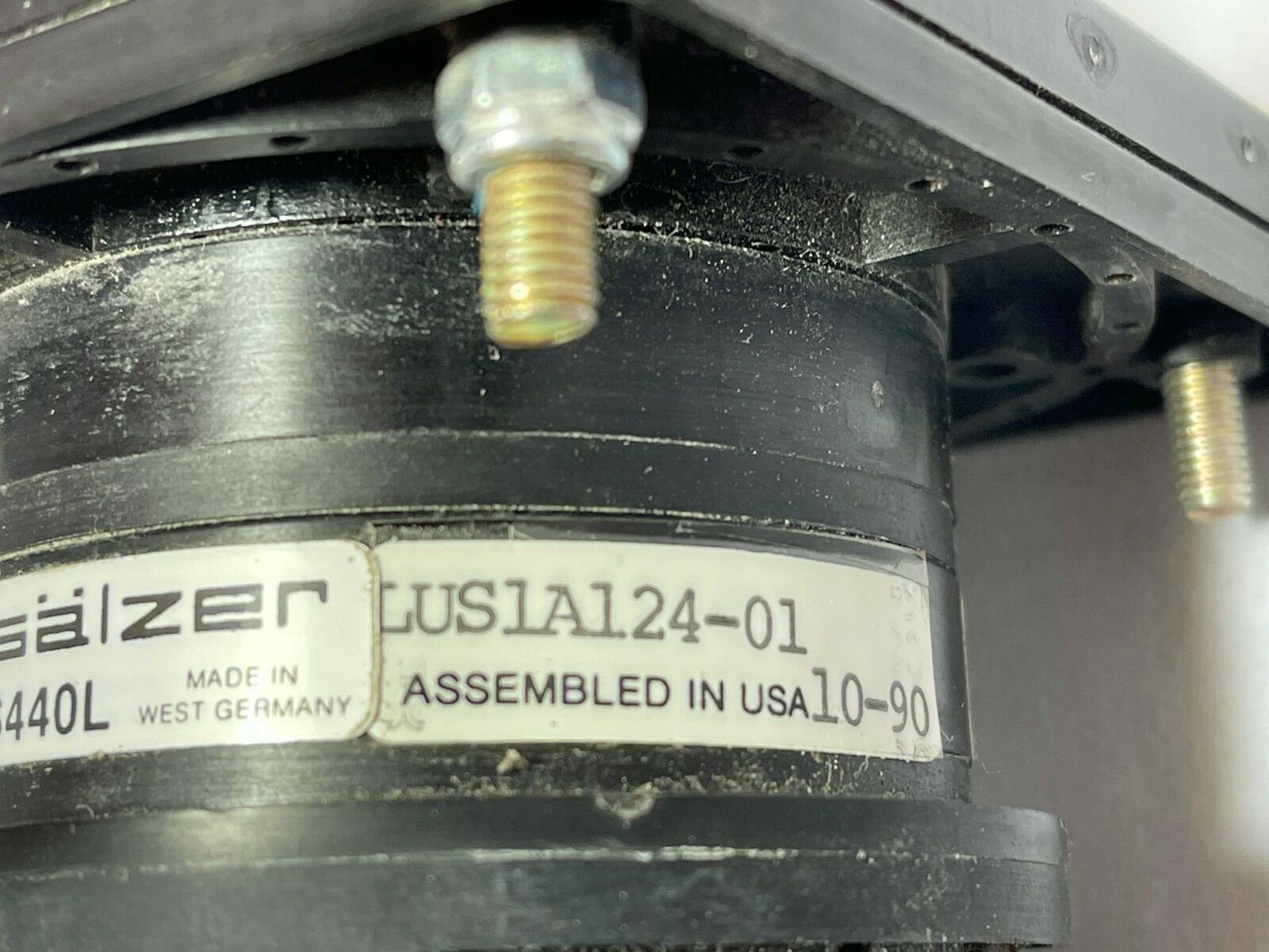 Salzer S440L 3 Pole 6 Position Rotary Switch w/S212 sub switch attached ...