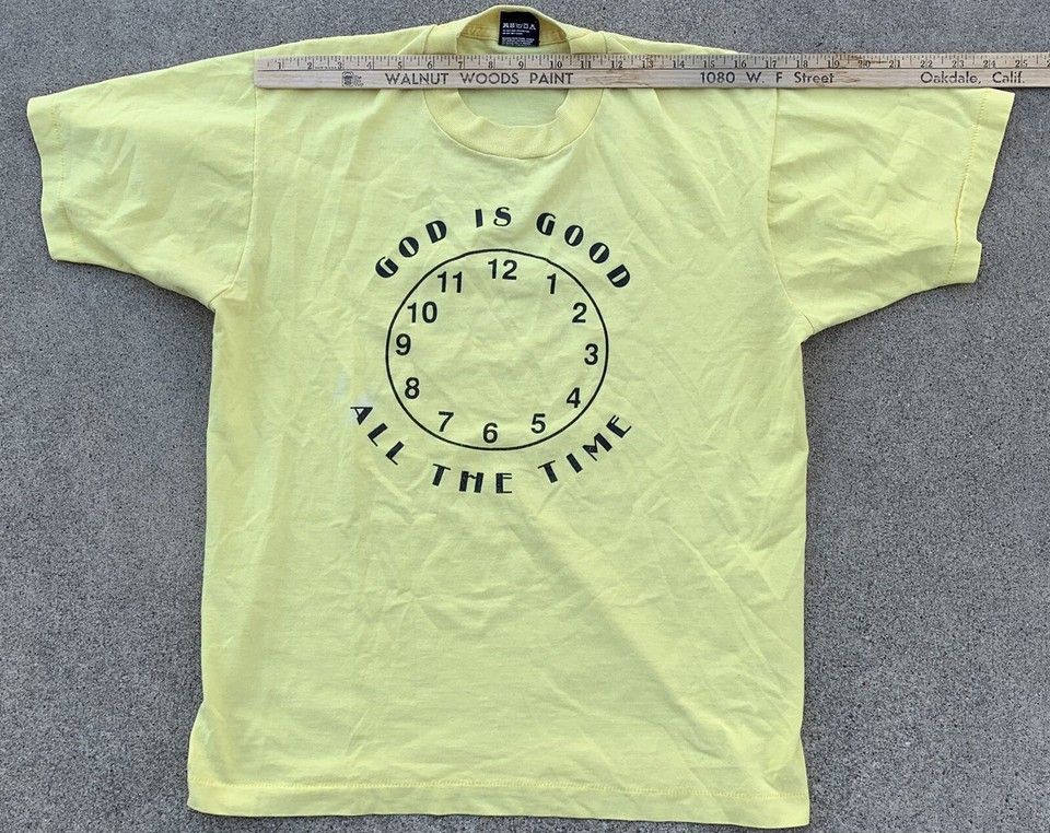 vintage God Is Good All The Time Evangelist Cogic Stockton Ca T Shirt ...