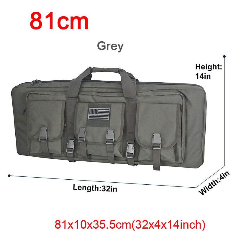 81cm 97cm Rifle Bag Double Gun Case Backpack Airsoft Portable Bag New ...