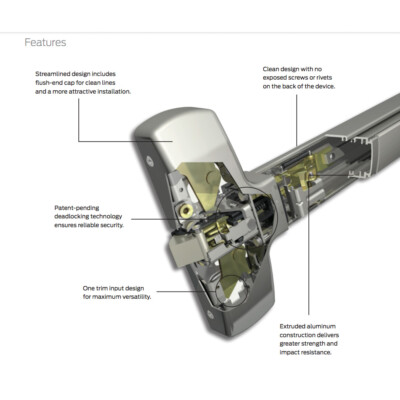 FALCON RX-25-C-EO US32D 36 LHR 4188 2130 DH=8' PB=32D 1.3/4' SS, Satin ...