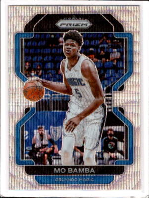 2021-22 Panini Prizm Mo Bamba SILVER WAVE #42 Magic | eBay
