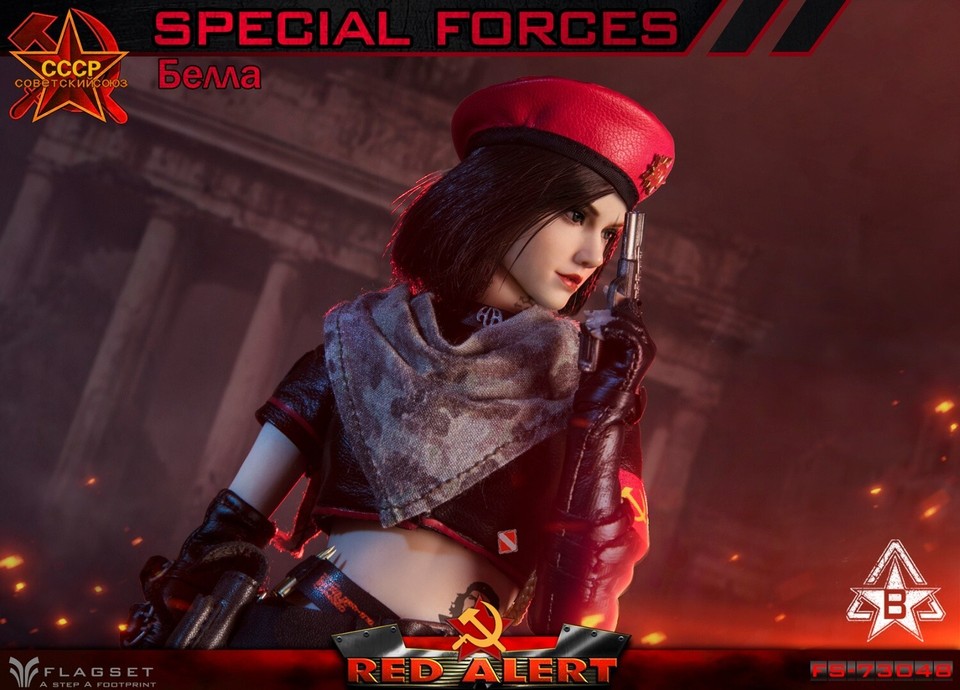 FLAGSET FS73048B Red Alert Soviet Mobilize Troops Female Sniper Bella 1 ...