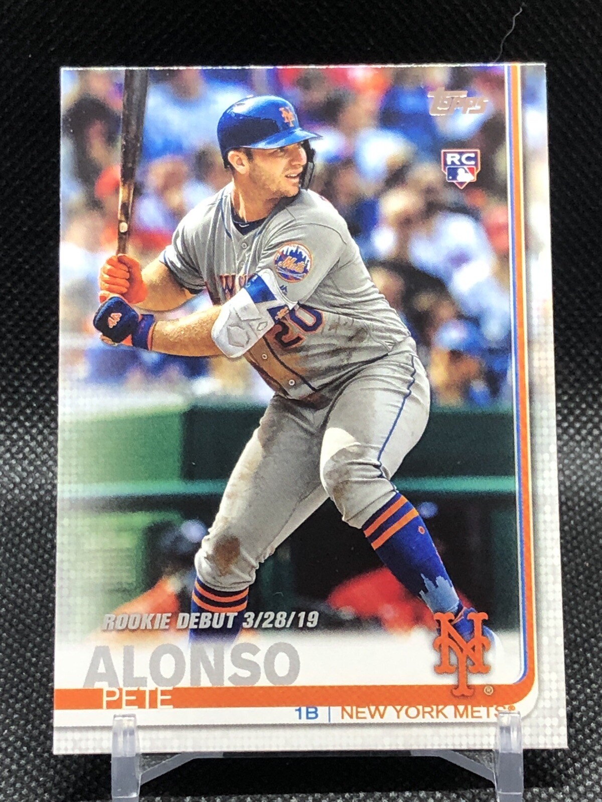 2019 Topps Chrome Update Pete Alonso Rookie Debut RC Baseball Card #52 ...