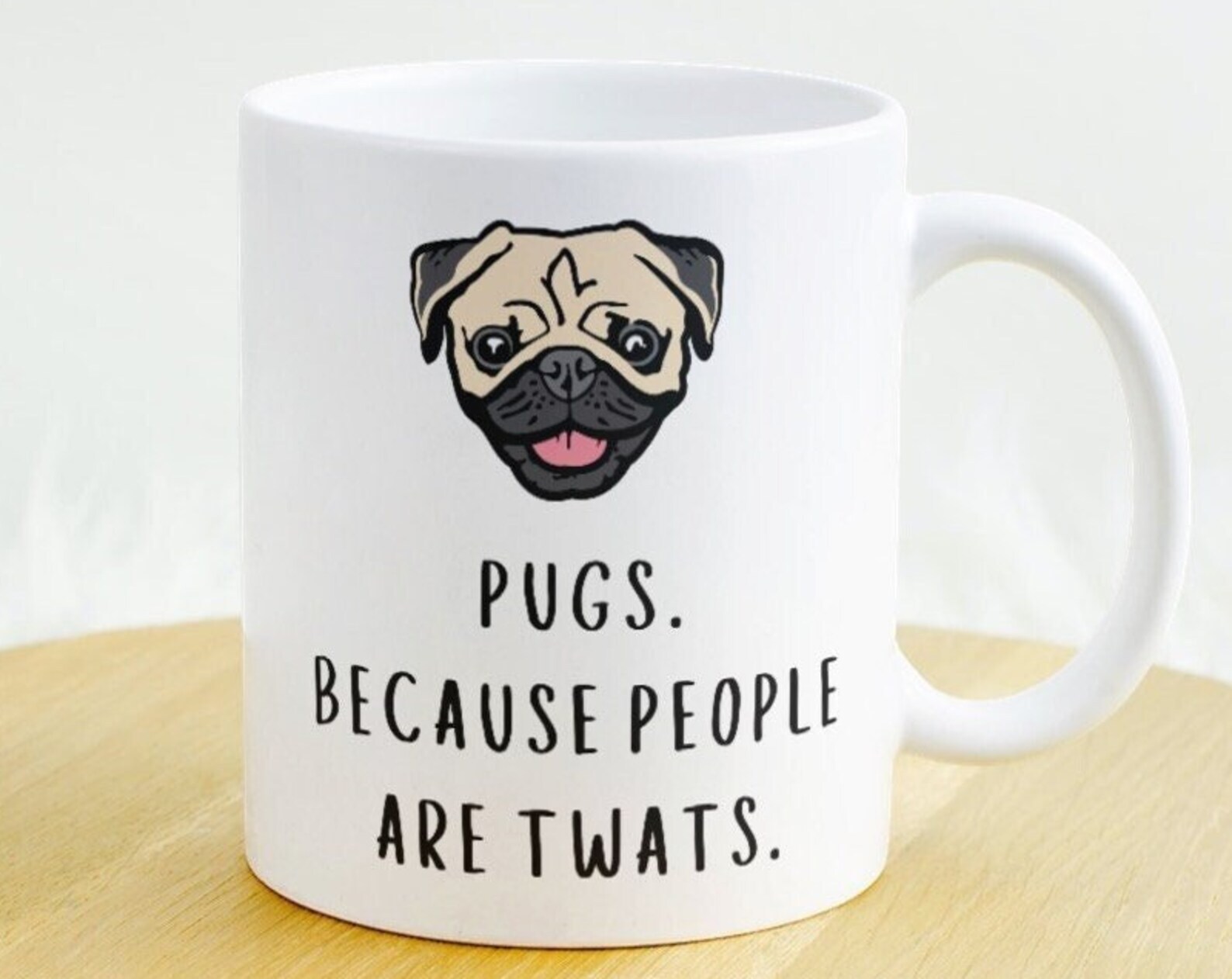 Pug Owner Mug Gift For Dog Lover Pug Mum Cup Funny Dog Owner Gift Funny ...