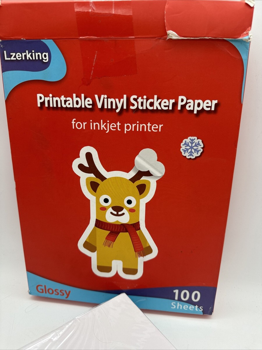 Inkjet Printable Vinyl Sheets For Printer Printable Vinyl Sticker