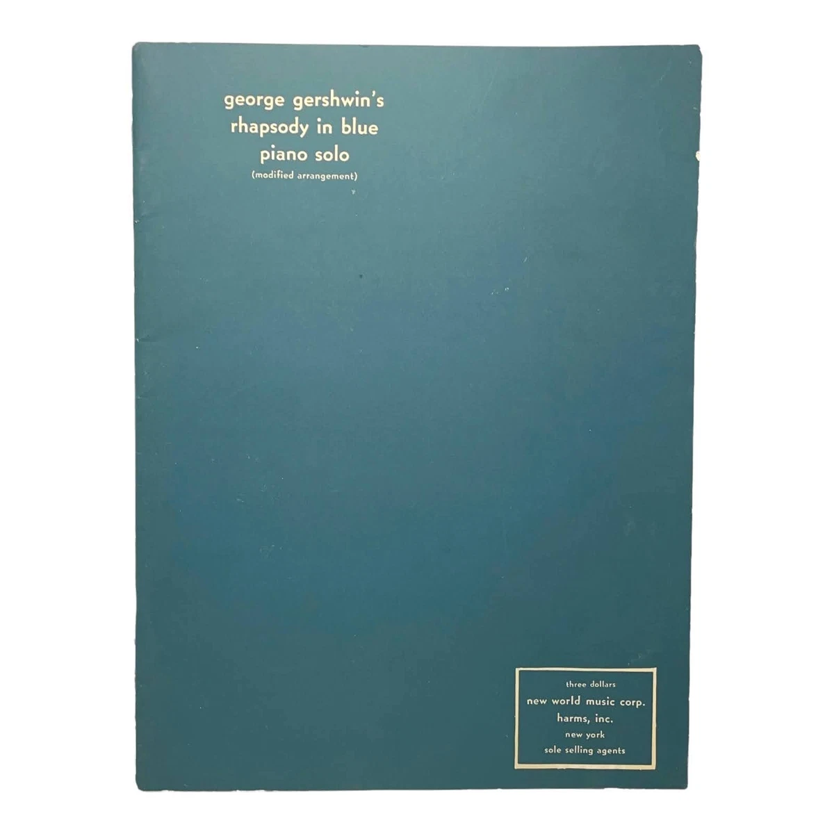 Rhapsody In Blue Piano Solo