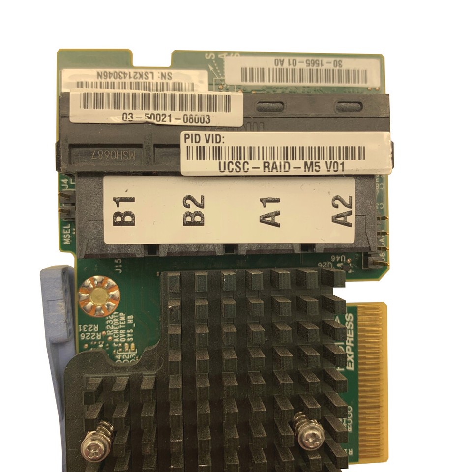 Cisco UCSC-RAID-M5 30-1565-01 12GB/S SAS Modular RAID Controller | eBay
