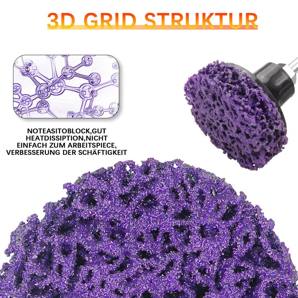 20tlg Reinigungscheiben Schruppscheibe CSD Scheibe CBS ...