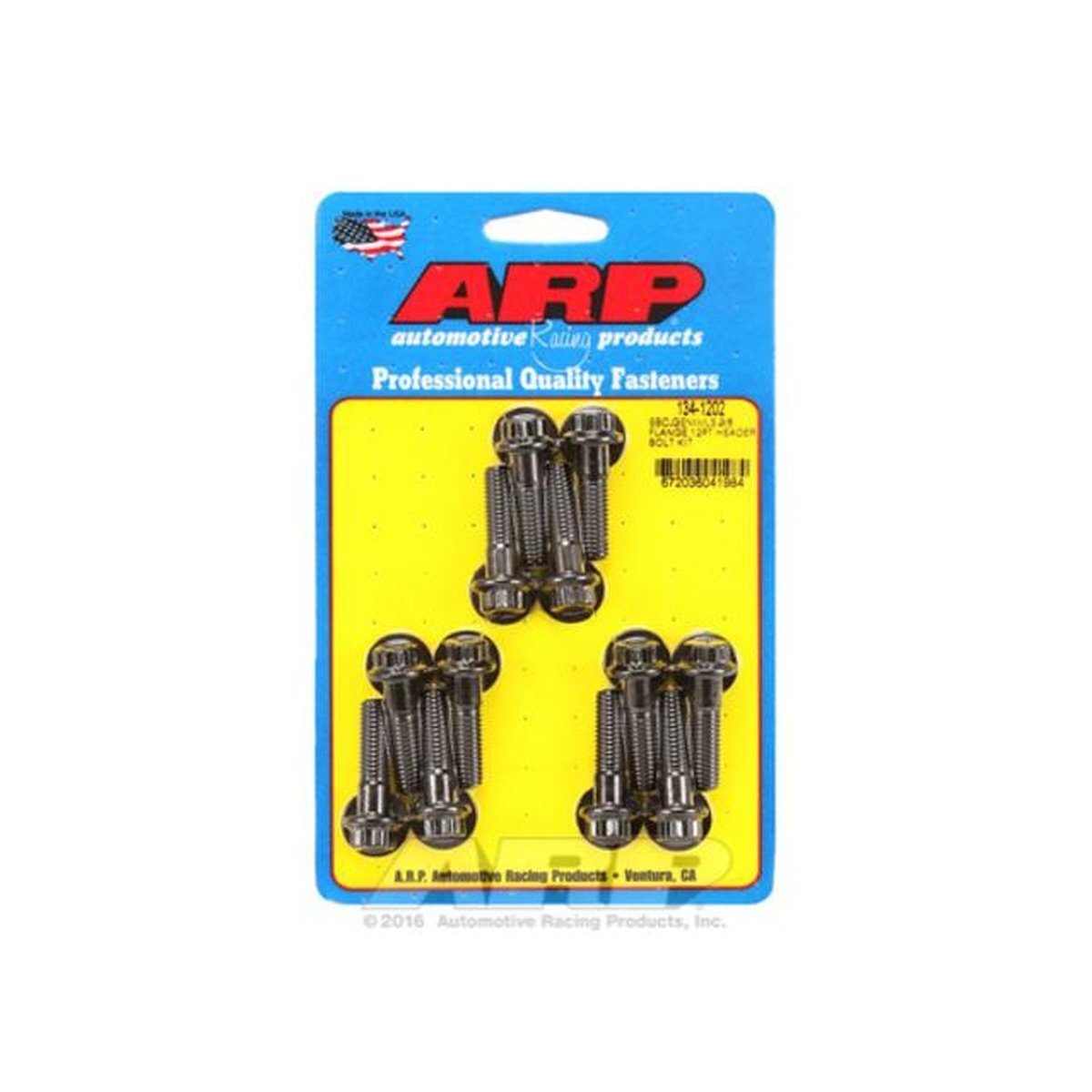 ARP Header Bolt Kit M8 3/8 Flange compatible with LS1 LS2 134-1202 ...