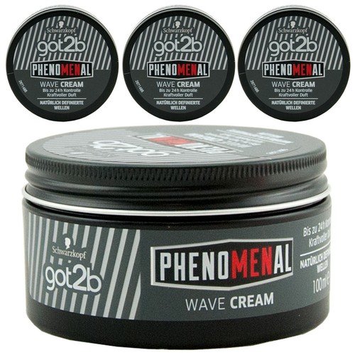 Schwarzkopf got2b Phénoménal Wave Crème 3 x 100 ML -natürlich Defini Ondulé | eBay