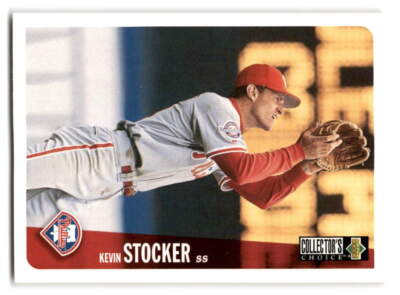 Kevin Stocker 1996 Collector's Choice Baseball #250 Philadelphia ...