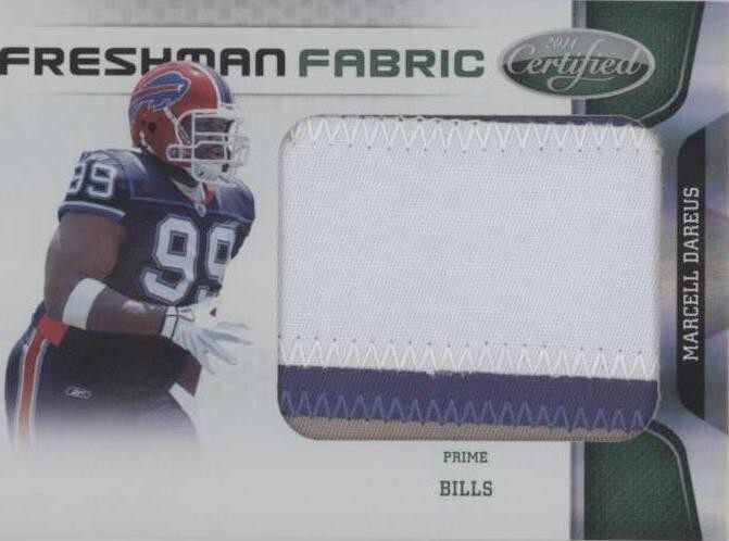 2011 Panini Certified - Freshman Fabric Marcell Dareus #277 Mirror ...