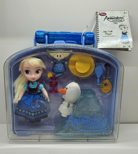 Retired, Disney Animators' Collection Elsa From Frozen Mini Doll ...
