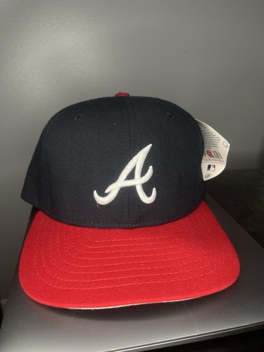 NWT Vintage New Era Pro Model Atlanta Braves Wool MLB SnapBack Hat Cap ...