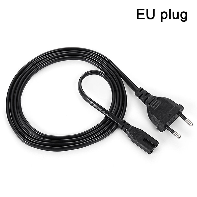 US/EU Power Cable 2 Pin Power Extension Cord For Shaver Power Adapter ...