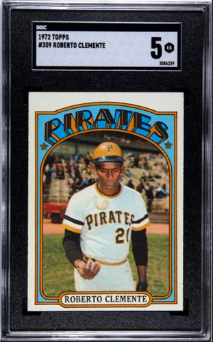 1972 Topps Roberto Clemente #309 SGC 5 | eBay