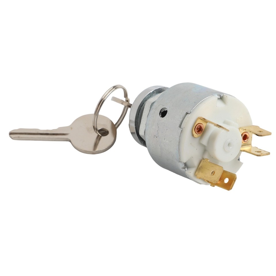 Ignition Switch Aluminum Brand New Silver 3 Position Car Lgnition ...