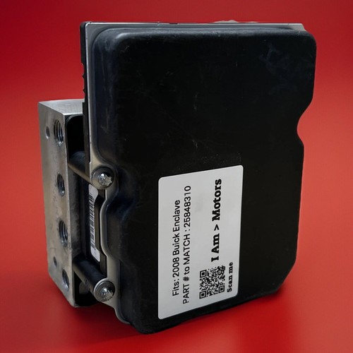 Refurbished ABS Brake Pump Module 2008 Buick Enclave | 25848310 | eBay