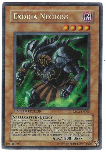 YUGIOH EXODIA NECROSS MASTER COLLECTION VOL 2 LIMITED EDITIO SECRET RAR ...