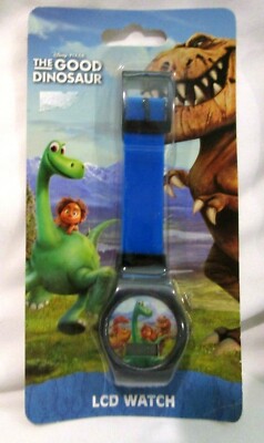 Disney The Good Dinosaur Blue LCD Watch Wristwatch LCD Digital Watches ...