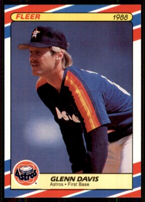 1988 Fleer SuperStars Glenn Davis Houston Astros #12 | eBay